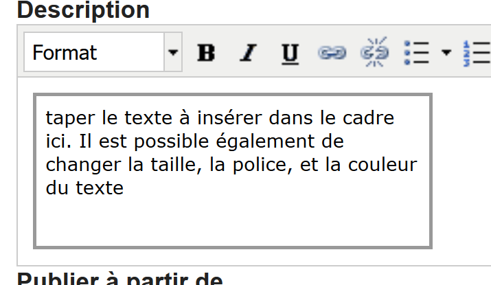Mettre en forme le texte avec la fonction html (ESIDOC et BCDI)